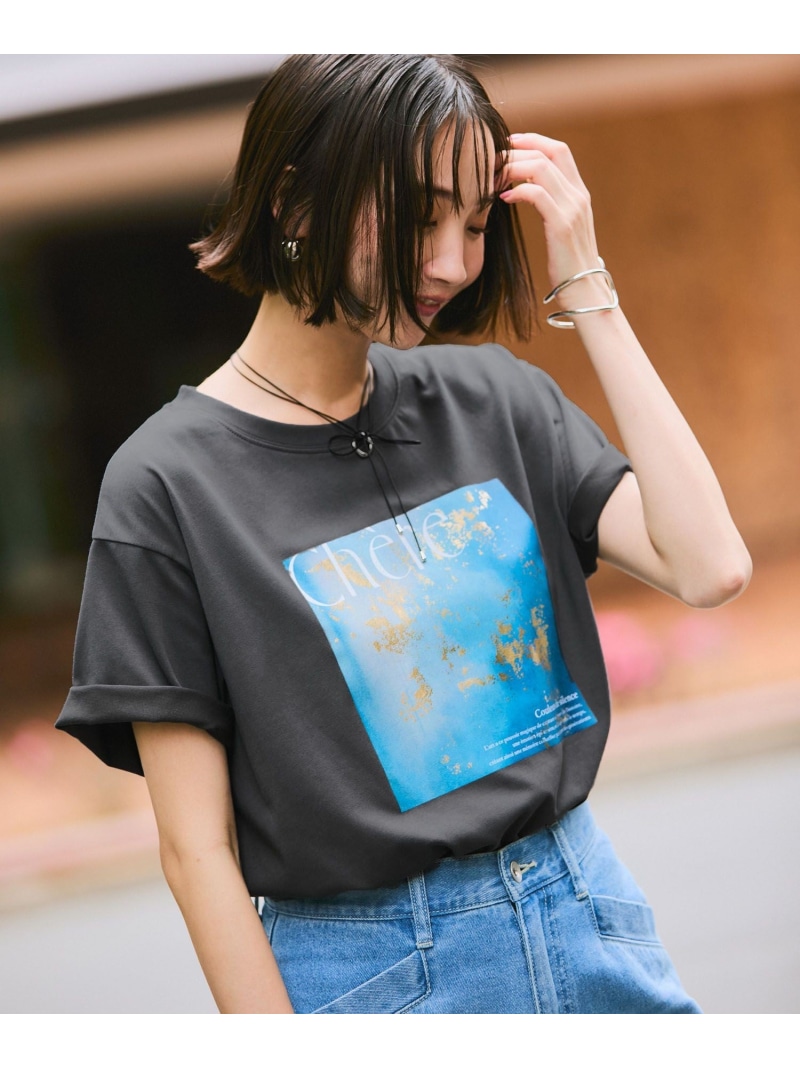 【楽天市場】【夏トク価格】【接触冷感】箔グラフィックアートTシャツ VIS ビス トップス カットソー・Tシャツ ホワイト グレー[Rakuten Fashion]：VIS／ビス