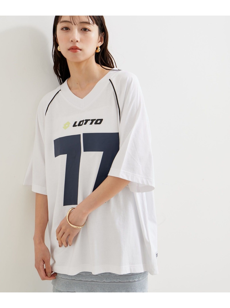 【楽天市場】【SALE／40%OFF】【Lottoコラボ】BIGゲームTシャツ VIS ビス トップス カットソー・Tシャツ ピンク ホワイト レッド【RBA_E】[Rakuten ...