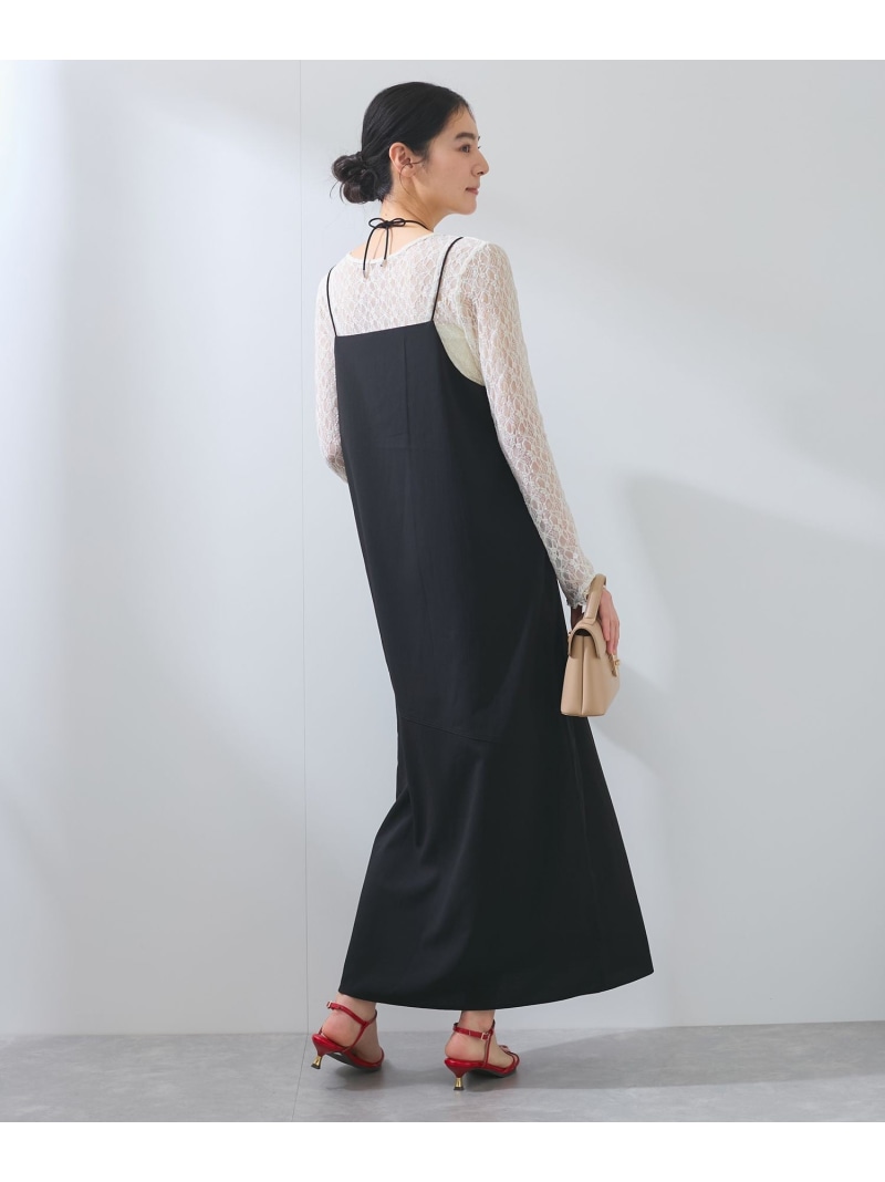 【楽天市場】【WEB限定】【洗える】マルチWAYキャミワンピース VIS ビス ワンピース・ドレス ワンピース ブラック グレー ブルー【送料無料】[Rakuten Fashion]：VIS／ビス