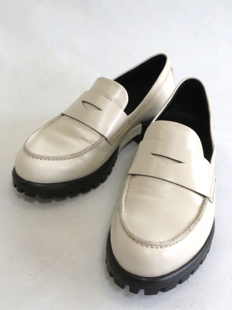 【楽天市場】【中古】ecco エコー TRAY TECH コインローファー 厚底 モッドトレイ W ・EU35 MODTRAY W ...
