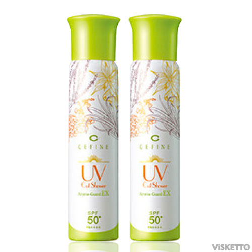 【楽天市場】[2本SET] セフィーヌ UVカットシャワー アロマガードEX 80g (CEFINE 紫外線ケア UVケア 日焼け止め 全身用 アロマの香り 美容成分 ノンケミカル SPF50 ...