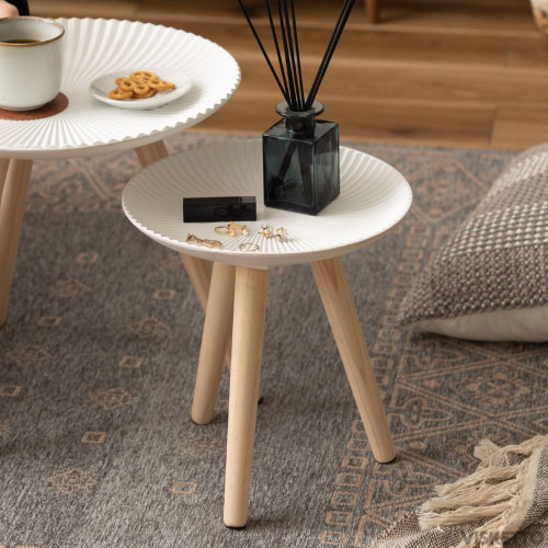 【楽天市場】(直送) トレーテーブルM [ LFS-191A ](東谷 AZUMAYAサイドテーブル ミニテーブル トレー 小物入れ 花台 フラワースタンド ソファサイド ベッドサイド ...