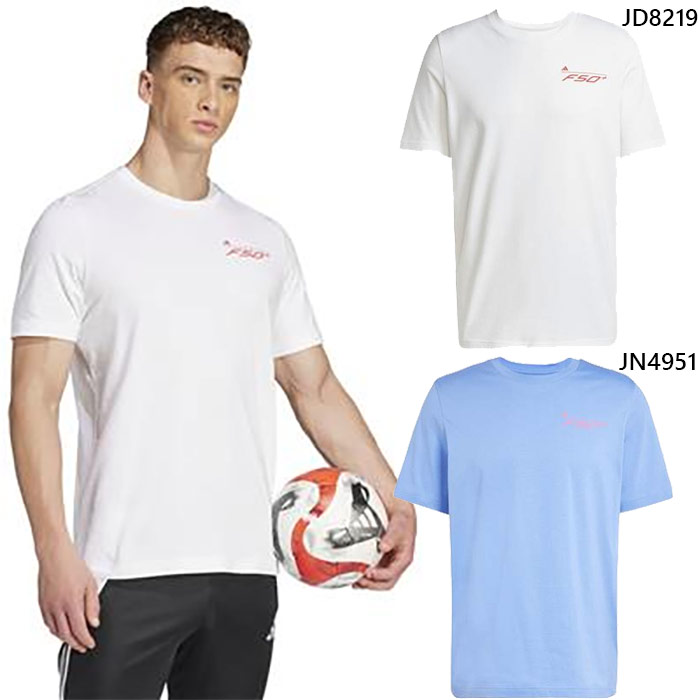 【楽天市場】アディダス メンズ F50 ヒストリー グラフィック Tシャツ サッカーウェア フットサルウェア トップス 半袖Tシャツ ホワイト ...
