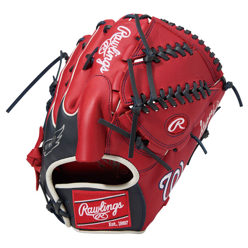 【楽天市場】ローリングス Rawlings軟式 ハイパーテック MLB TEAM A15W WSH軟式用グラブ グローブ ...
