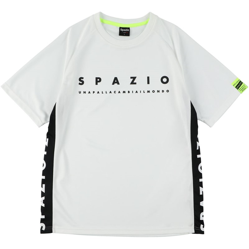 【楽天市場】spazio(スパッツィオ)JR.ロゴプラシャツフットサルプラクティクスシャツ(ge0831-01)：ビバスポーツ