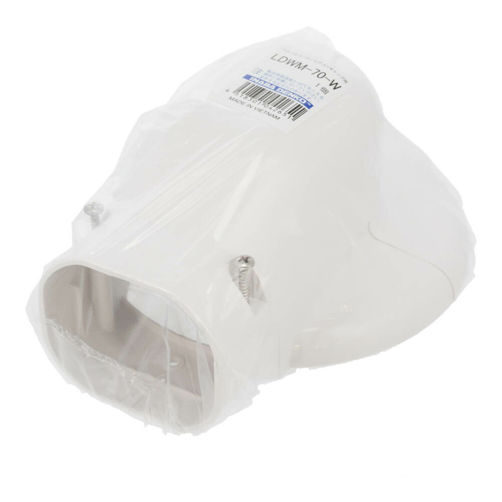 【楽天市場】因幡電工 スリムダクトLD用 ウォールコーナーエアコンキャップ用 LDWM-70-W 電設資材 エアコン部材 ビバホーム：ビバホーム オンライン 楽天市場店