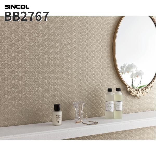 【楽天市場】BB2767 壁紙 エレガント のり付き のりなし シンコール クロス ベスト BEST：ビバ建材 壁紙クッションフロア店