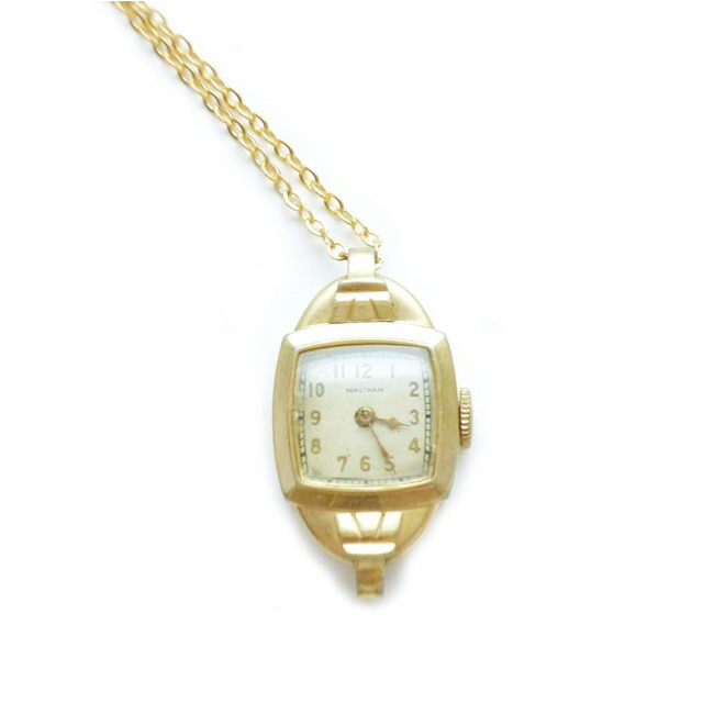 【楽天市場】LAセレブ愛用 Jennifer Shon Jewelryヴィンテージウォッチネックレス アンティーク ゴールド antique ...