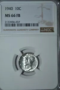 【楽天市場】1940 10c マーキュリー ダイム NGC MS 66 FB：コインと紙幣 WORLD RESOURCE