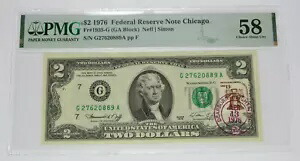 【楽天市場】1976 PMG AU58 ディアボーン ハイツ ミシガン シカゴ 2 ドル $2 紙幣 切手 50002F：コインと紙幣 WORLD RESOURCE