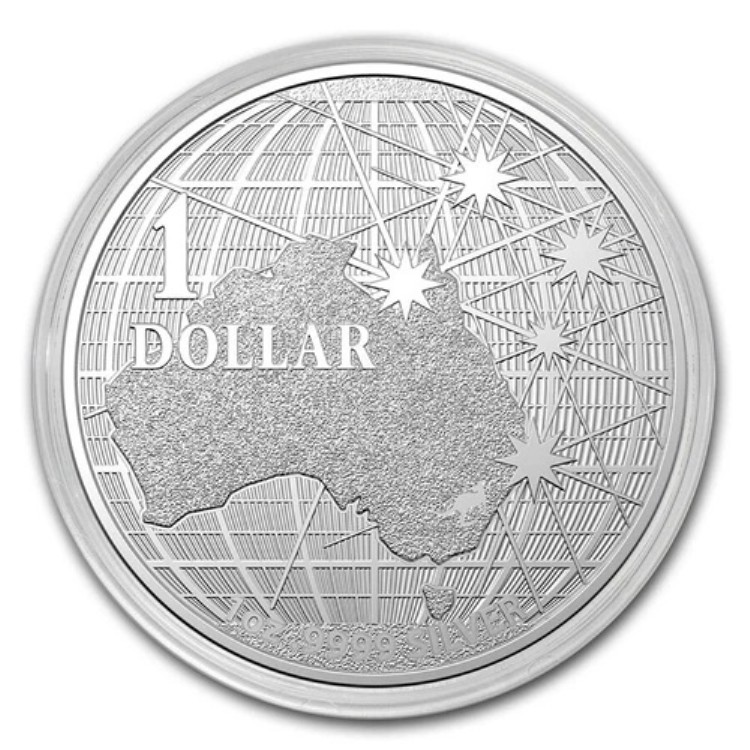 【楽天市場】(1) 2020年オーストラリア産1オンス .9999 シルバー $1 BU * BENEATH THE SOUTHERN SKY ...