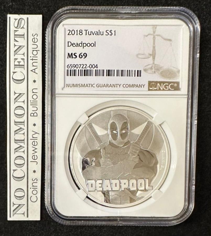 【楽天市場】【極美品/品質保証書付】 アンティークコイン モダンコイン [送料無料] 2018 Tuvalu Marvel Comics ...