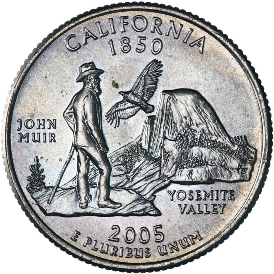 【楽天市場】2005 P STATE QUARTER CALIFORNIA BU CN-CN-CLAD US COINTONED SEE ...