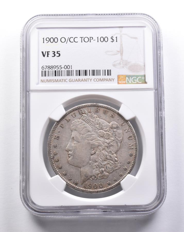 【楽天市場】VF35 1900-O/CCモーガンシルバーダラートップ100 NGC *3193 VF35 1900-O/CC Morgan Silver Dollar TOP 100 NGC ...