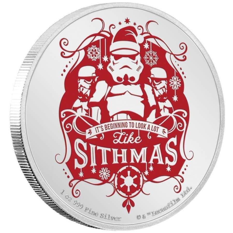 【楽天市場】2020 Star Wars?シーズンの挨拶-Niue -1oz pp Silver Coin- 2020 Star Wars ...