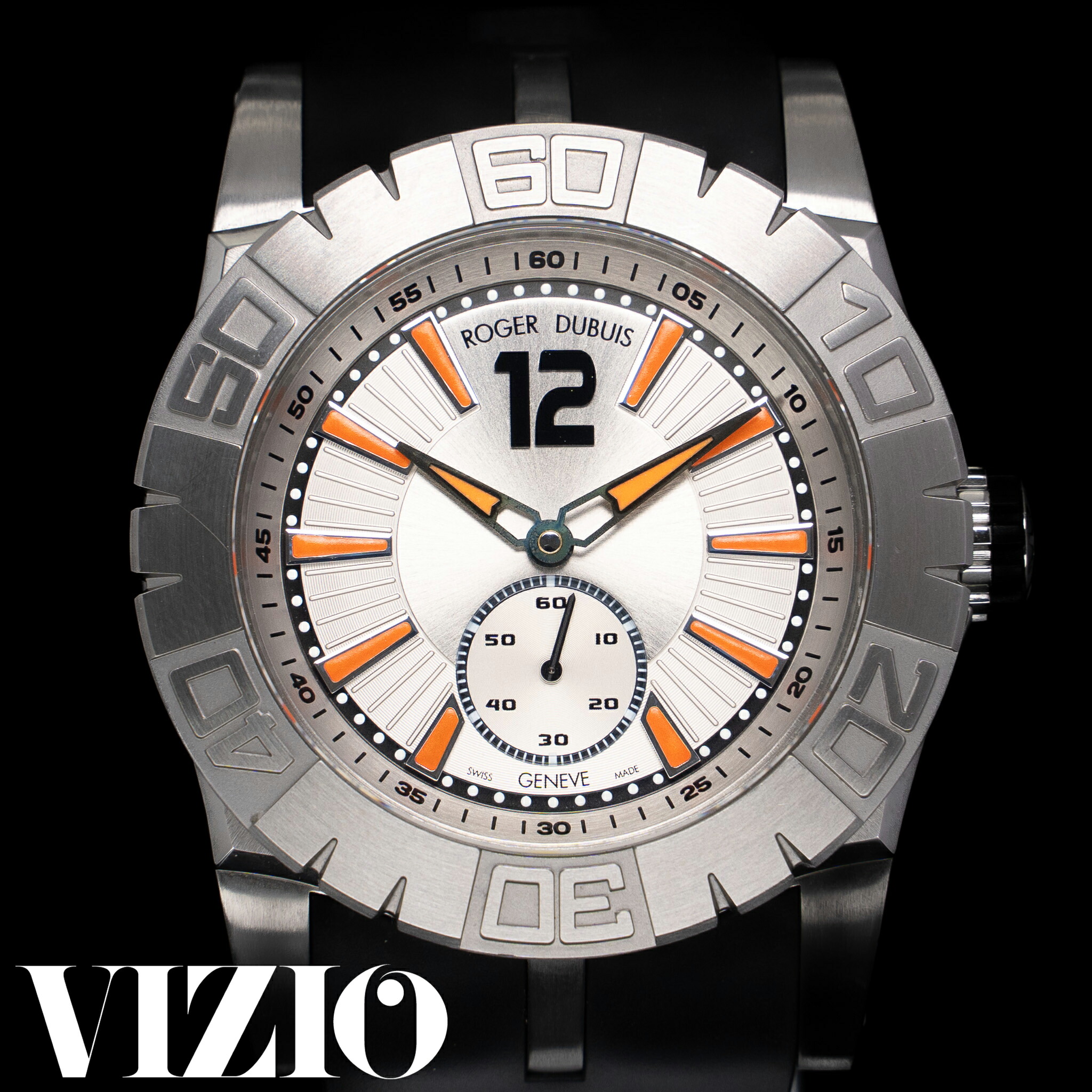 【楽天市場】ROGER DUBUIS ロジェ・デュブイ SED46-821-91-00/03A01/A ニューイージーダイバー 箱 保証書 ...