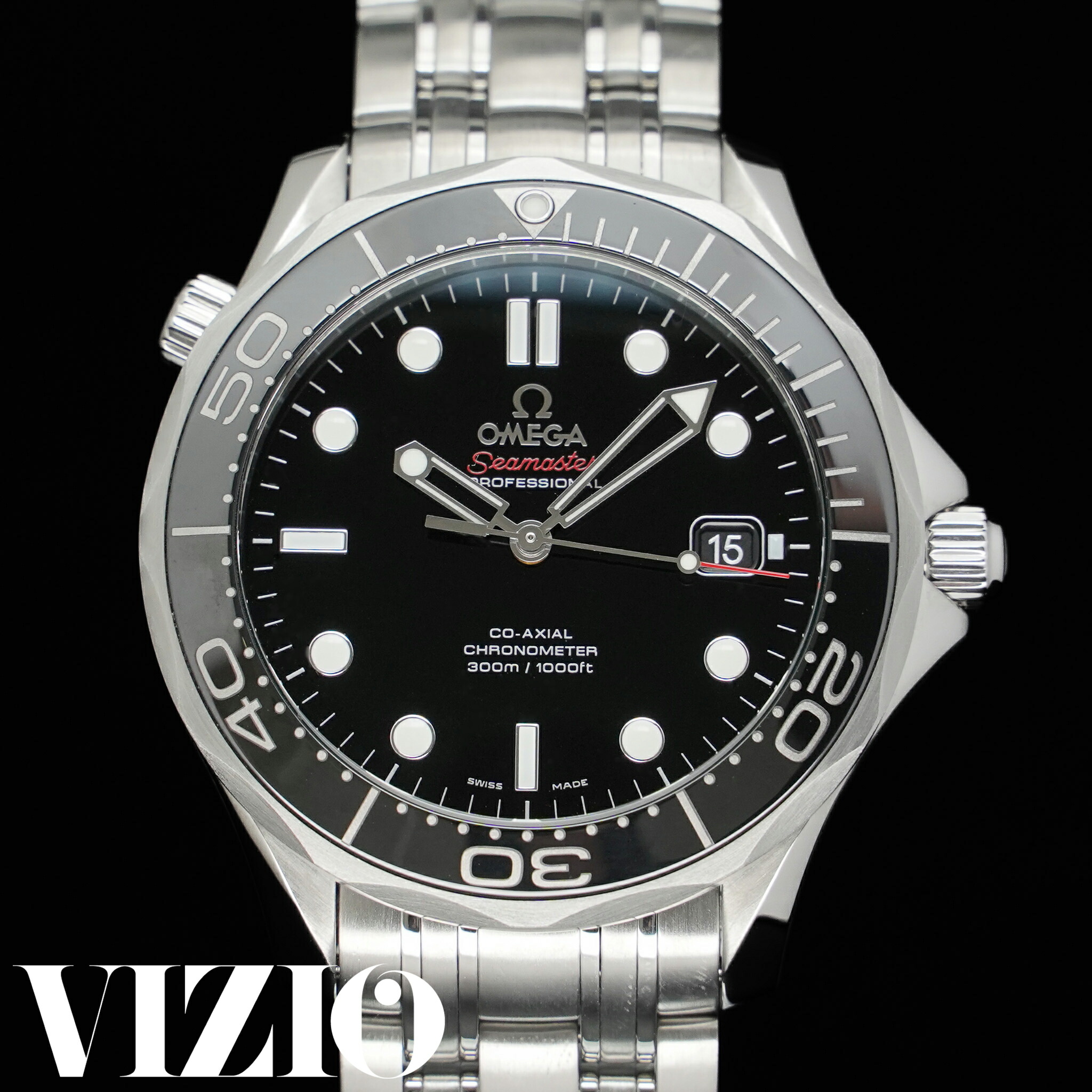 【楽天市場】OMEGA オメガ 212.30.41.20.01.003 シーマスター ダイバー300 箱 保証書 4436【中古】：VIZIO