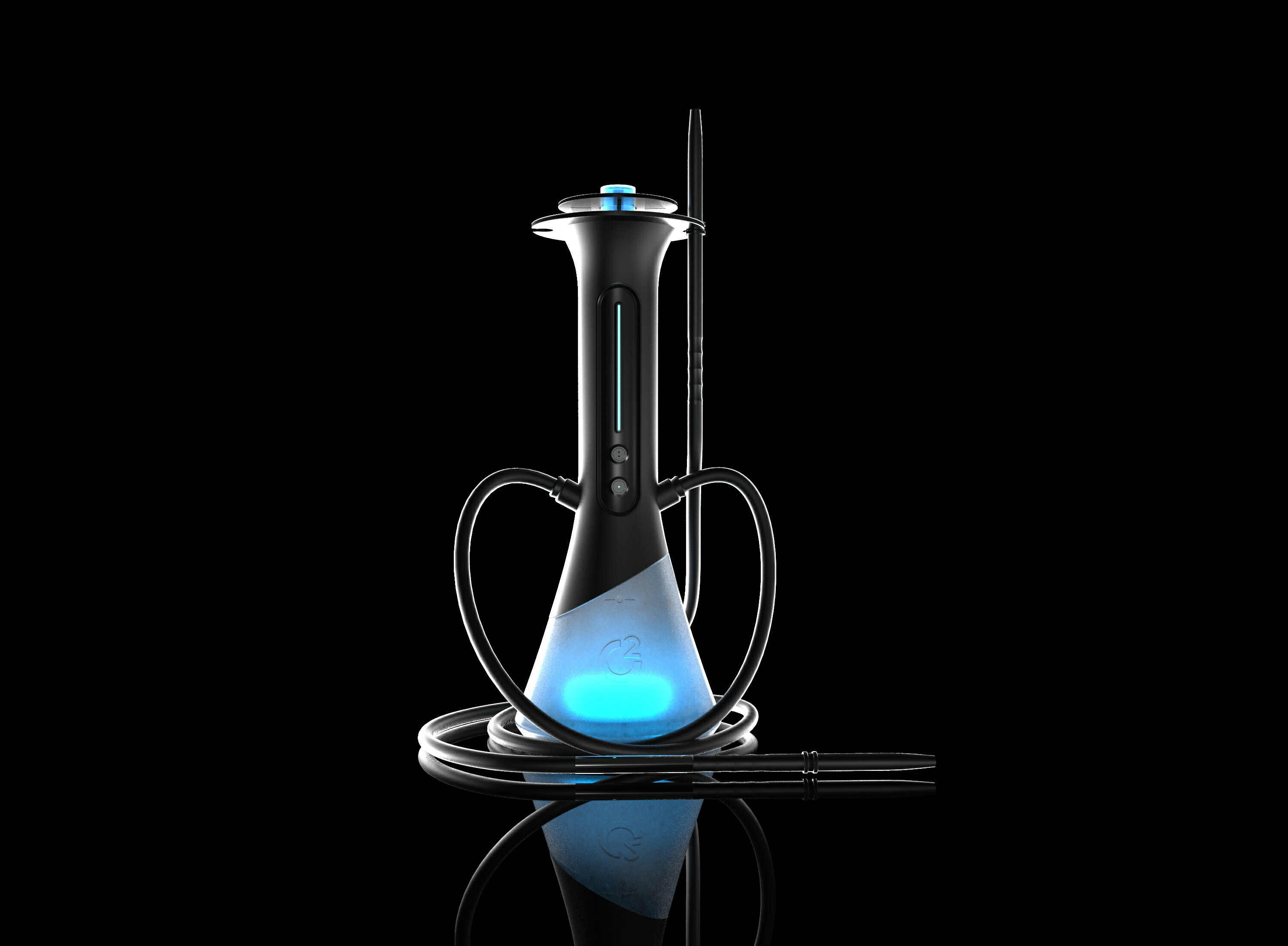 【楽天市場】シーシャ C2 Hookah Premium Electric Hookah 電動シーシャ：VlookupStore 楽天市場店