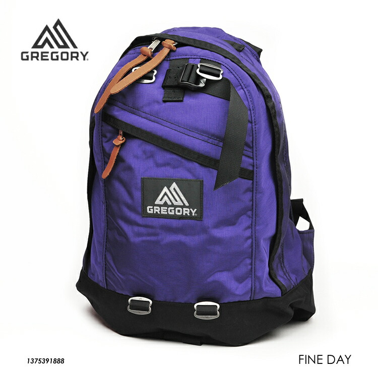 【楽天市場】グレゴリー GREGORY ファインデイ V2 ウルトラバイオレット バックパック 18L 通勤 通学 旅行 キャンプ：Voks