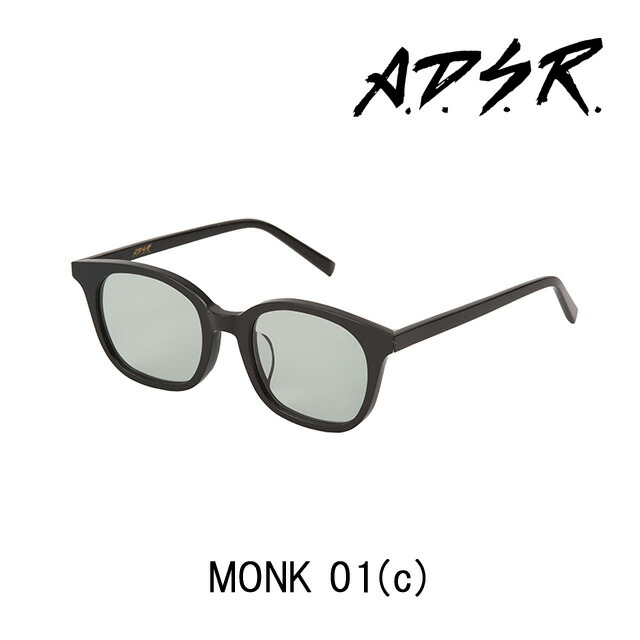 【楽天市場】A.D.S.R. サングラスMONK 01(c) アイウェア エーディーエスアール ADSR 【正規取扱店】【15:00までのご注文で即日配送】 プレゼント ギフト：store Volk