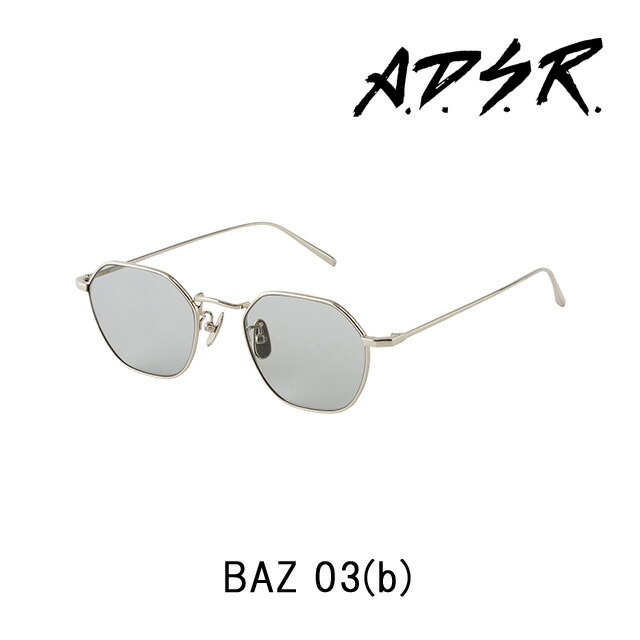 【楽天市場】A.D.S.R. サングラス BAZ 03(b) アイウェア エーディーエスアール ADSR 【正規取扱店】【15:00までのご注文で即日配送】 プレゼント ギフト：store Volk
