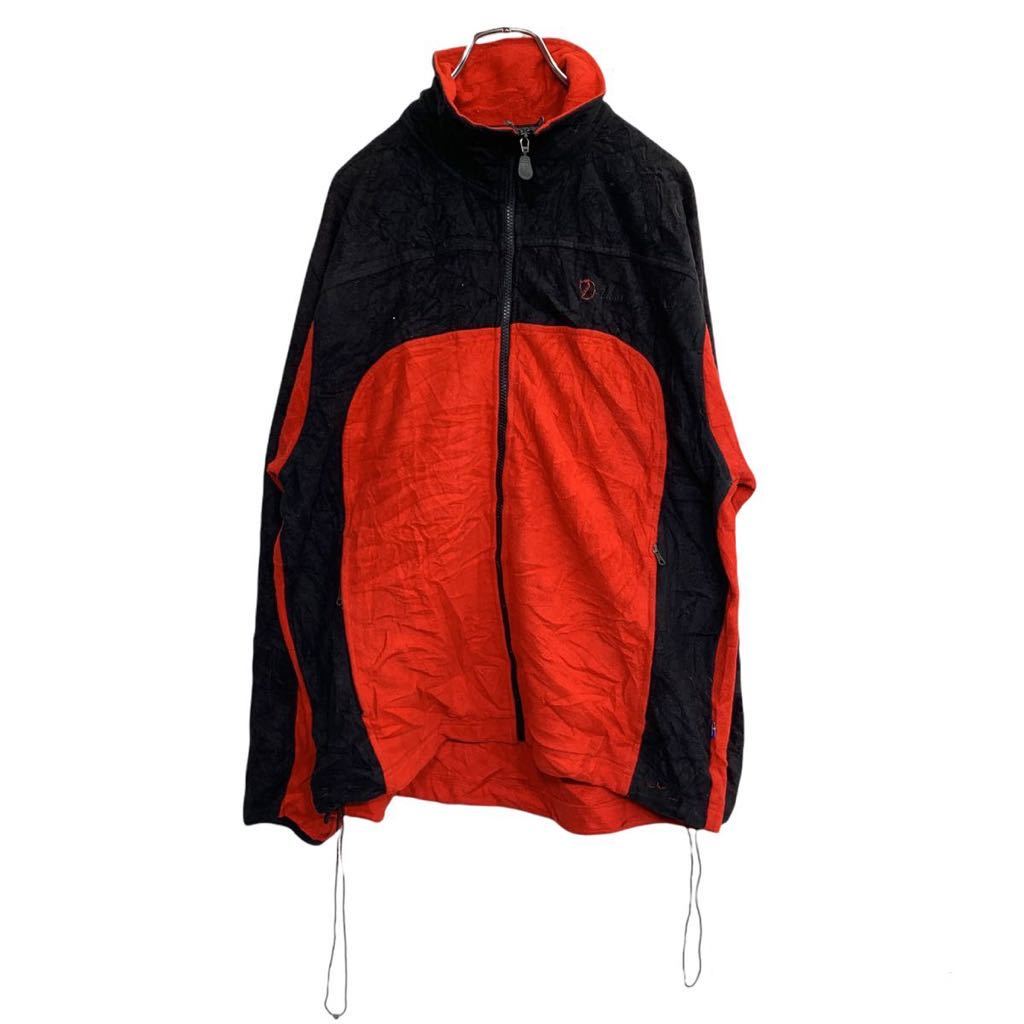 【楽天市場】【中古】【古着】 FJLL RVEN ジップアップ フリースジャケット Mサイズ レッド ブラック 古着卸 アメリカ仕入 ...