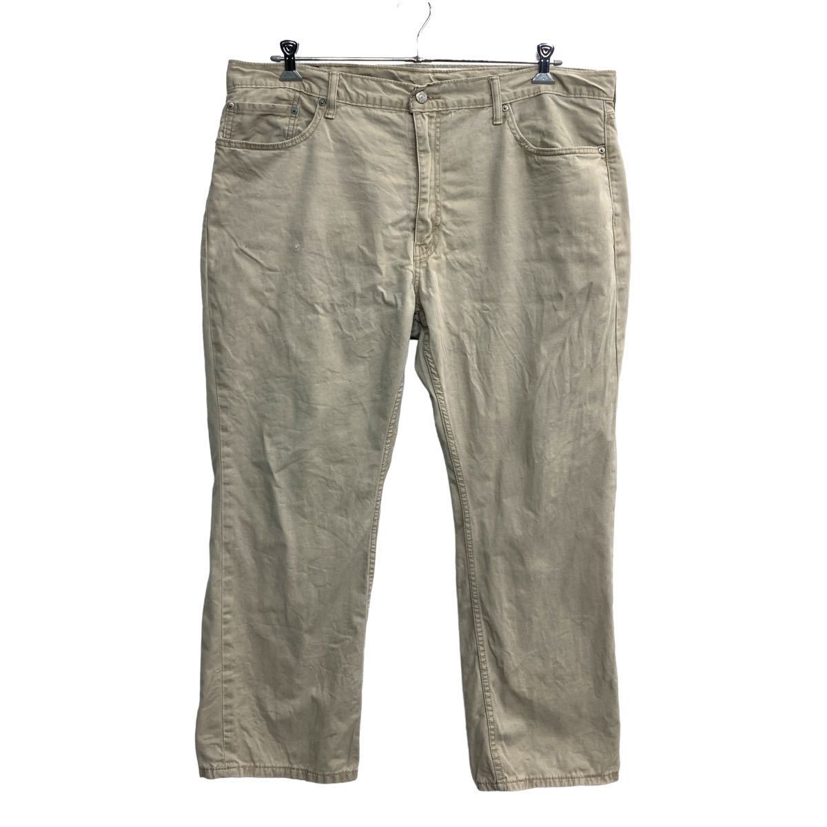 【楽天市場】【中古】【古着】 Levi's 559 カラー デニムパンツ W42 リーバイス リラックスストレート ビッグサイズ ベージュ ...