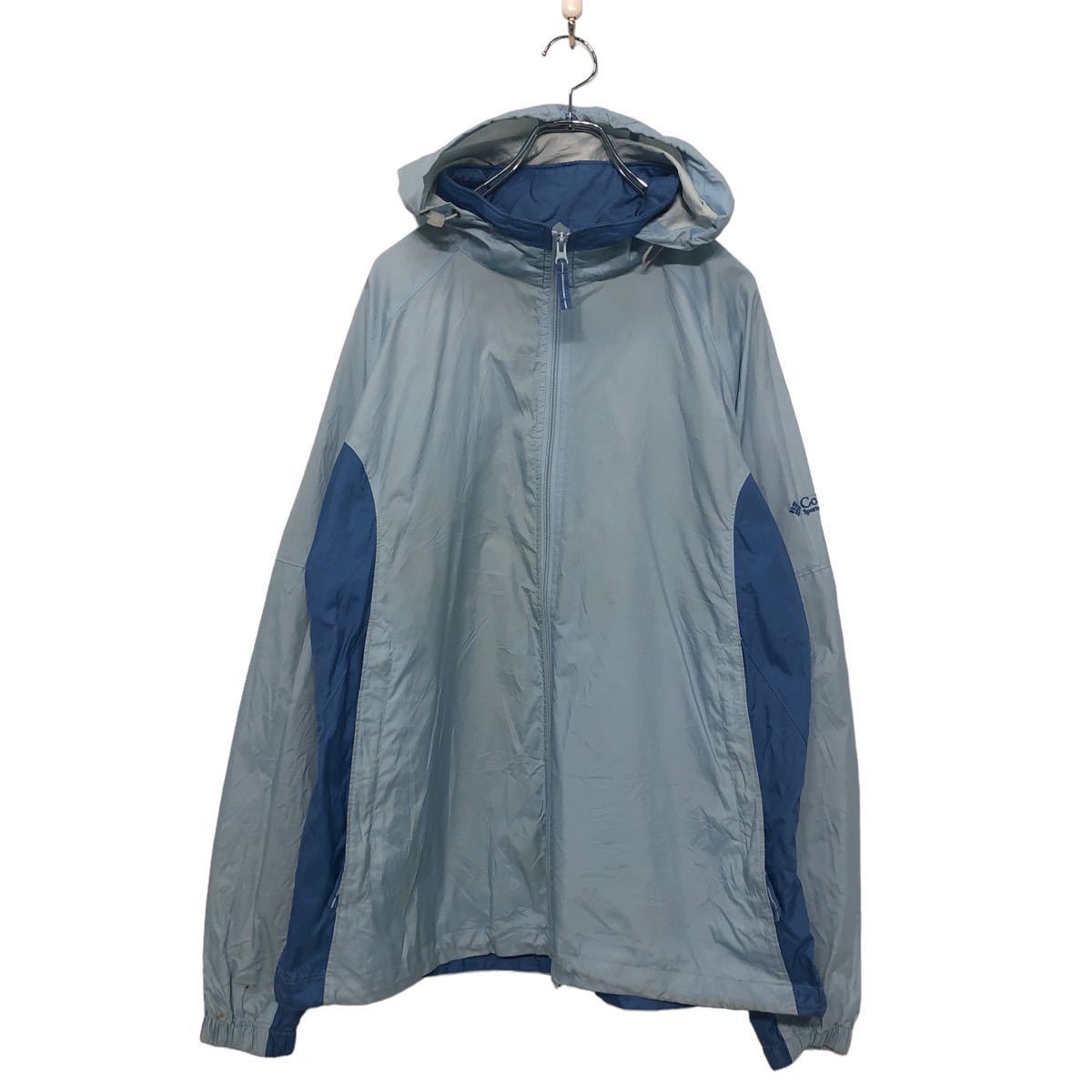 【楽天市場】【中古】【古着】 columbia マウンテン パーカー XL ブルー コロンビア ビッグサイズ レディース アウトドア 古着卸 ...