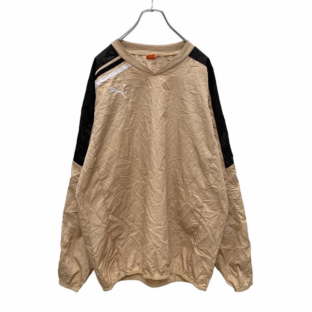 【楽天市場】【中古】【古着】 PUMA ナイロン プルオーバー XL キャメル ブラック プーマ スポーツ ビッグサイズ 古着卸 アメリカ ...