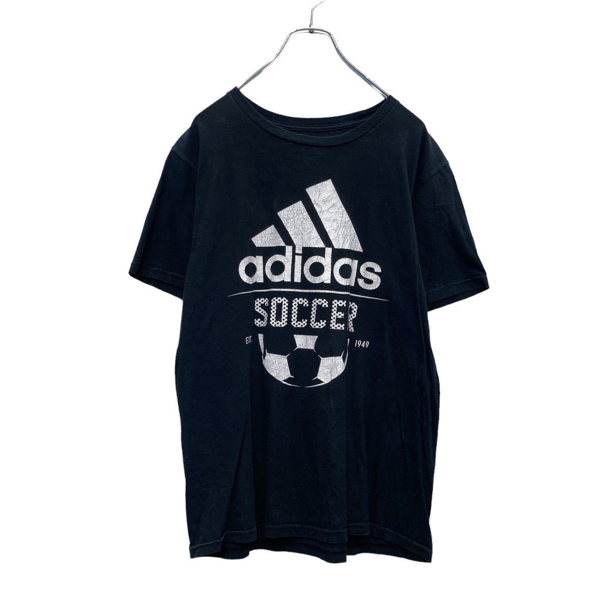 【楽天市場】【中古】【古着】 adidas 半袖 プリント Tシャツ M ブラック ホワイト アディダス スポーツ ロゴ 古着卸 アメリカ仕入 a506-5695：古着屋DEN