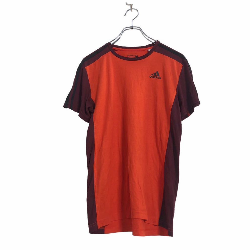【楽天市場】【中古】【古着】 adidas 半袖 ロゴ Tシャツ S オレンジ パープル アディダス クライマライト ワンポイントロゴ スポーツ 古着卸 アメリカ仕入 a506-6160：古着屋DEN