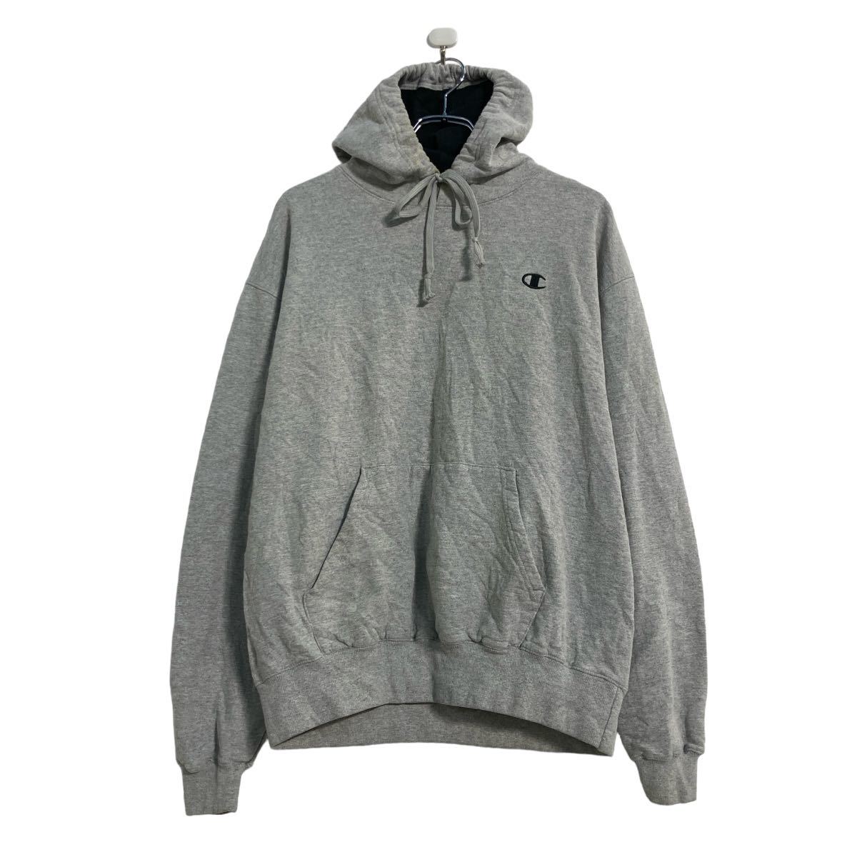 【楽天市場】【中古】【古着】 Champion ロゴ スウェット パーカー L グレー チャンピオン プルオーバー 古着卸 アメリカ仕入 ...