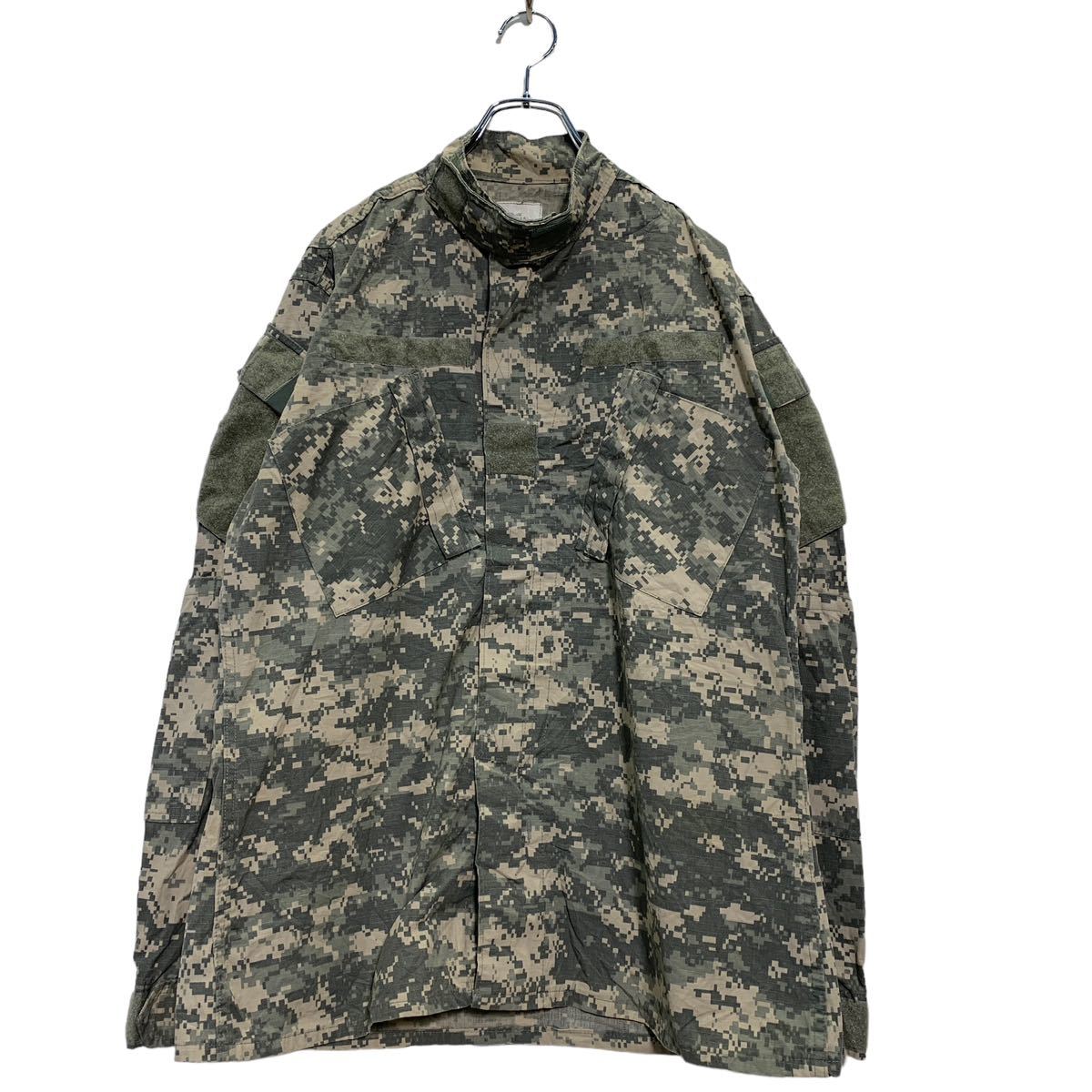 【楽天市場】【中古】【古着】 U.S.ARMY ACU コンバットジャケット M カーキ ベージュ グレー デジタルカモ 迷彩 ミリタリー ...