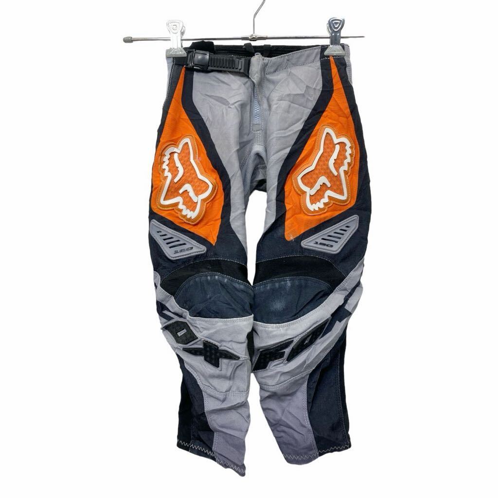 【楽天市場】【中古】【古着】 FOX モトクロスパンツ W22 フォックス レーシングパンツ ジュニアサイズ グレー オレンジ 古着卸 ...