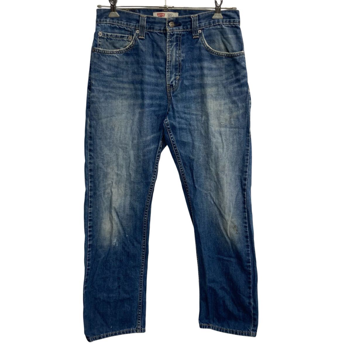 【楽天市場】【中古】【古着】 Levi's デニムパンツ W32 インディゴブルー リーバイス ジップアップ ストレートフィット アメカジ ジーンズ 古着卸 アメリカ仕入 2507-315 ...