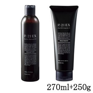 【楽天市場】【祝オープン!全商品P5倍】サンコール R-21 エクストラ 270ml+250g シャンプー トリートメント セット 【8/15 00:00～8/15 23:59】【5の倍数 ...