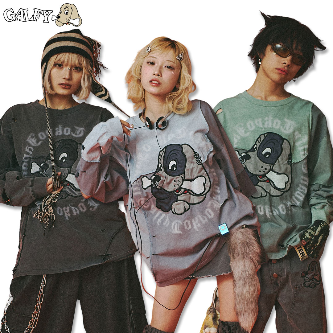 【楽天市場】\ステッカープレゼント／ GALFY ガルフィー ツギハギゾンビロンTee Tシャツ L 中型犬 XL 大型犬 151017 #20 BLACK #73 SAX #80 GREEN ...