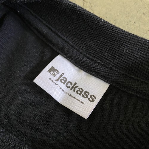 【楽天市場】"Jackass" Warning T-Shirt(MTV ジャッカス Tシャツ コメディ スタント アメリカ直輸入)：W.H.E
