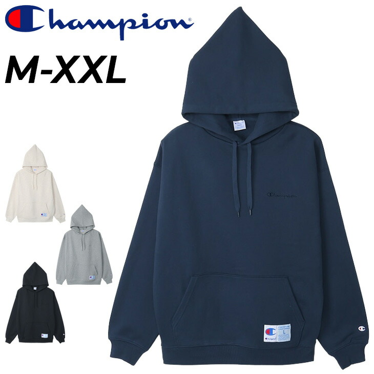 【楽天市場】送料無料 チャンピオン パーカー スウェット メンズ Champion フーデッド スウェットシャツ 長袖 プルオーバー パーカ ...