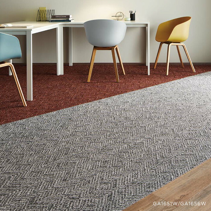 【楽天市場】【法人・個人事業主様は送料無料】【タイルカーペット】東リ タイルカーペット GA-100W ランダムヘリング*GA1651W ...