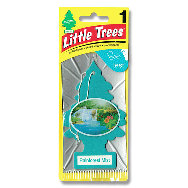 【楽天市場】【5枚でメール便無料】リトルツリー レインフォレストミスト Little Trees Rainforest Mist 芳香剤 エア ...