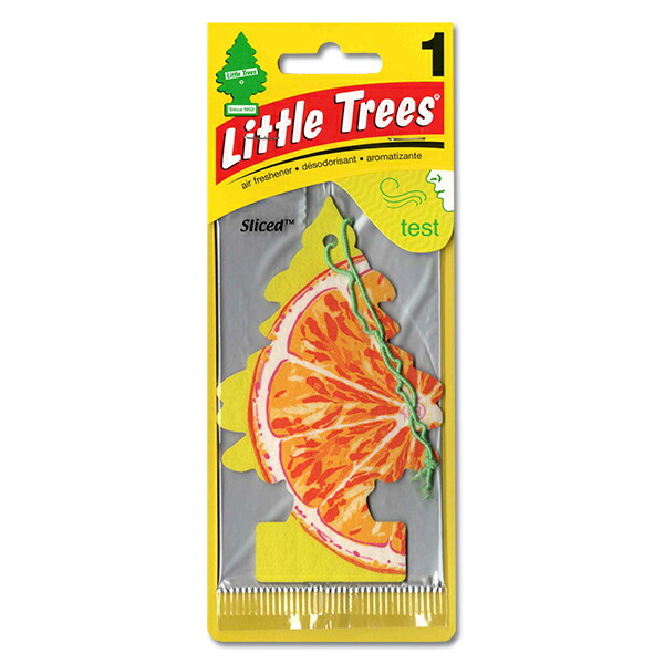 【楽天市場】【5枚でメール便無料】リトルツリー スライス Little Trees Sliced 芳香剤 エアフレッシュナー 車 吊り下げ ...