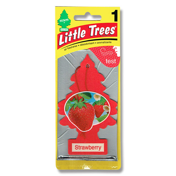 【楽天市場】【5枚でメール便無料】リトルツリー ストロベリー Little Trees Strawberry 芳香剤 エアフレッシュナー 車 ...
