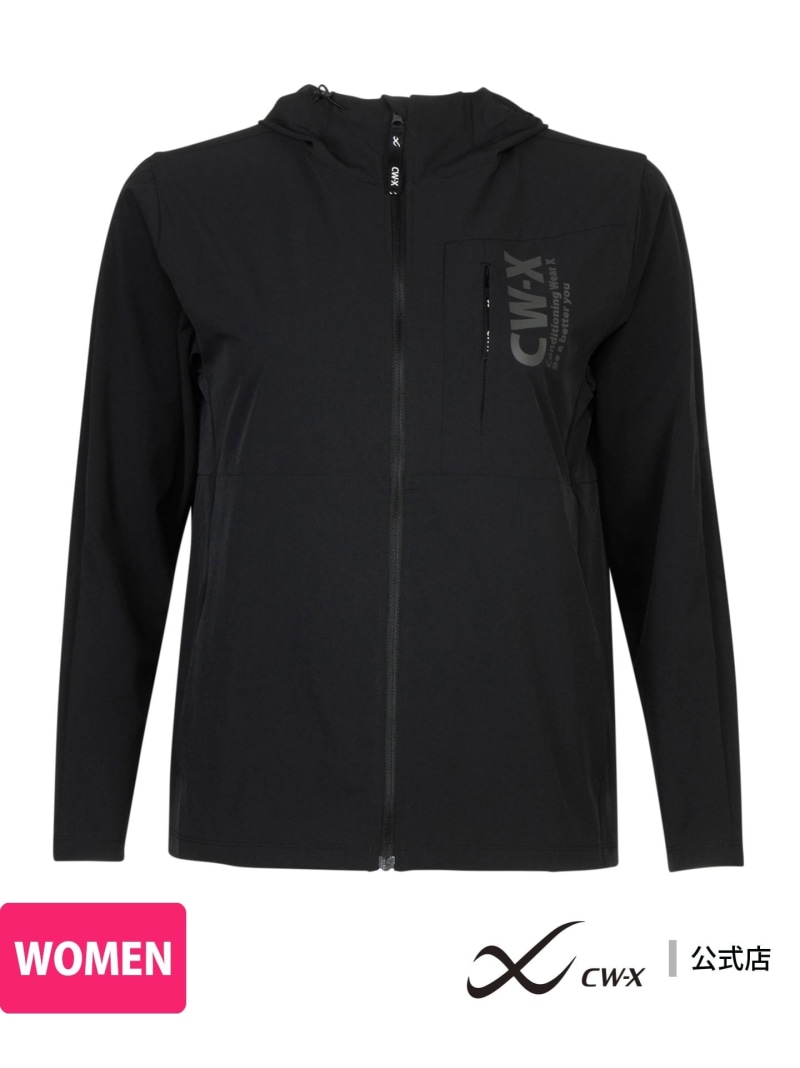 【楽天市場】(W)CW-X アウター トップス フードつき ジャケット 長袖 CW-X シーダブリューエックス ジャケット・アウター ナイロンジャケット ブラック カーキ ネイビー【送料無料 ...