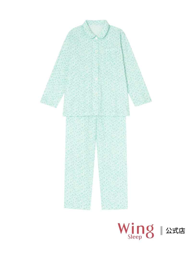 【楽天市場】Wing Sleep/(W)ウイング パジャマ 長袖・長ズボン 綿100%(表側・肌側) Wing Sleep ウイング インナー ...