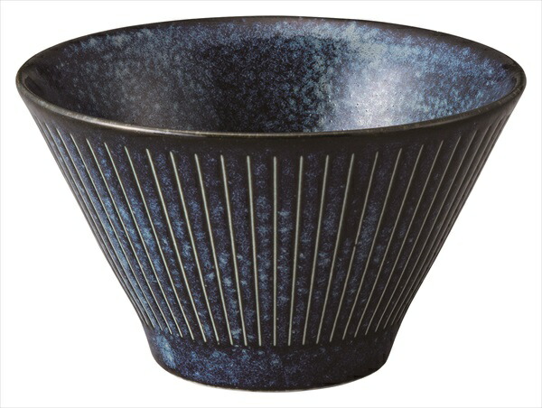 【楽天市場】桐井陶器 MODERNO12.5 窯変紺十草 13cmサラダ鉢 838-0621：WADA TOKI