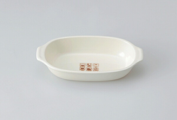 【楽天市場】三陶 萬古焼 セミポーセリン 舟型グラタン グラタン皿 13055 大皿：WADA TOKI