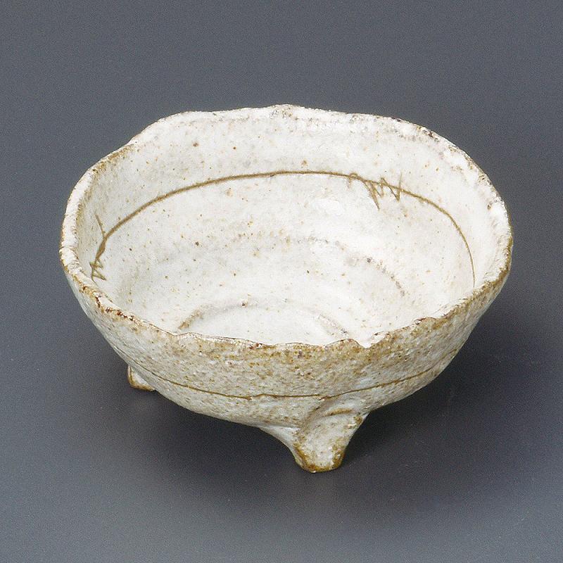 【楽天市場】陶里 第31集 黒粉引丸珍味（三ツ足） 12904-341：WADA TOKI