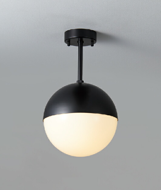 【楽天市場】MAXRAY Orb/オーブ Φ200 シーリングライト 直付け ブラック(黒) E26口金 ランプ別売 ML30168-02：わがと照明