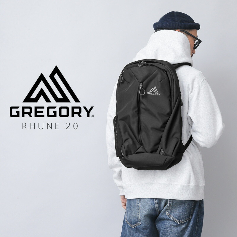 【楽天市場】GREGORY グレゴリー RHUNE 20 バッグパック / デイパック【T】｜リュックサック メンズ カバン 普段づかい PC ...